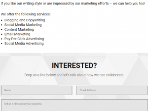 How To Create A Perfect But Simple 'contact me' Page | Another ...